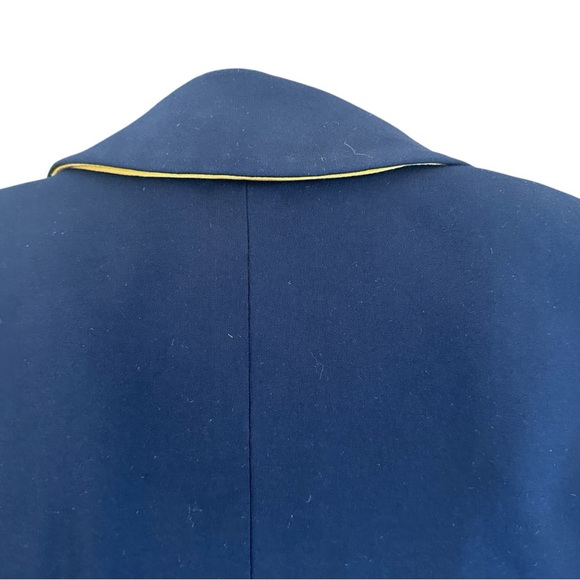 Boden | Jackets & Coats | Boden Elizabeth Ponte Knit Navy Tailored ...